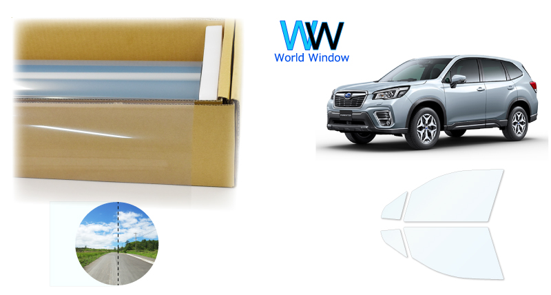 BRAINTEC 透明遮熱フィルム スーパーUV400IR87 スバル フォレスター (SK9) カット済みフィルム フロントドアセット : ワールドウインド株式会社 - 通販 - Yahoo ...