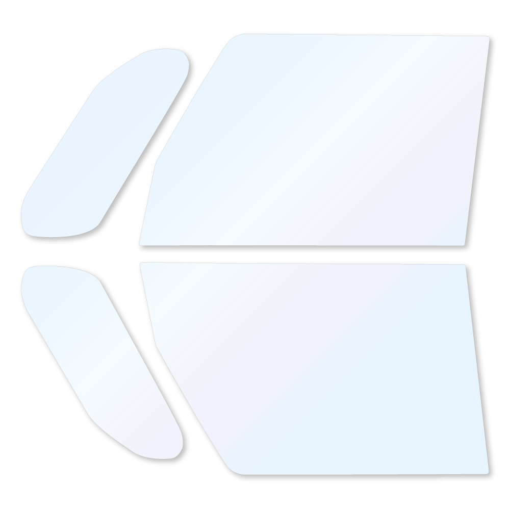 BRAINTEC（ブレインテック） 遮熱フィルム ファインゴースト90 スズキ スペーシア (MK54S/MK94S) カット済みフィルム フロントドアセット : ワールドウインド株式会社 ...