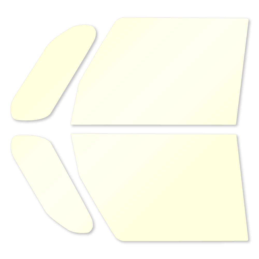 BRAINTEC 透明UVカットフィルム スーパーUV91 スズキ スペーシア (MK54S/MK94S) カット済みフィルム フロントドアセット : ワールドウインド株式会社 - 通販 ...