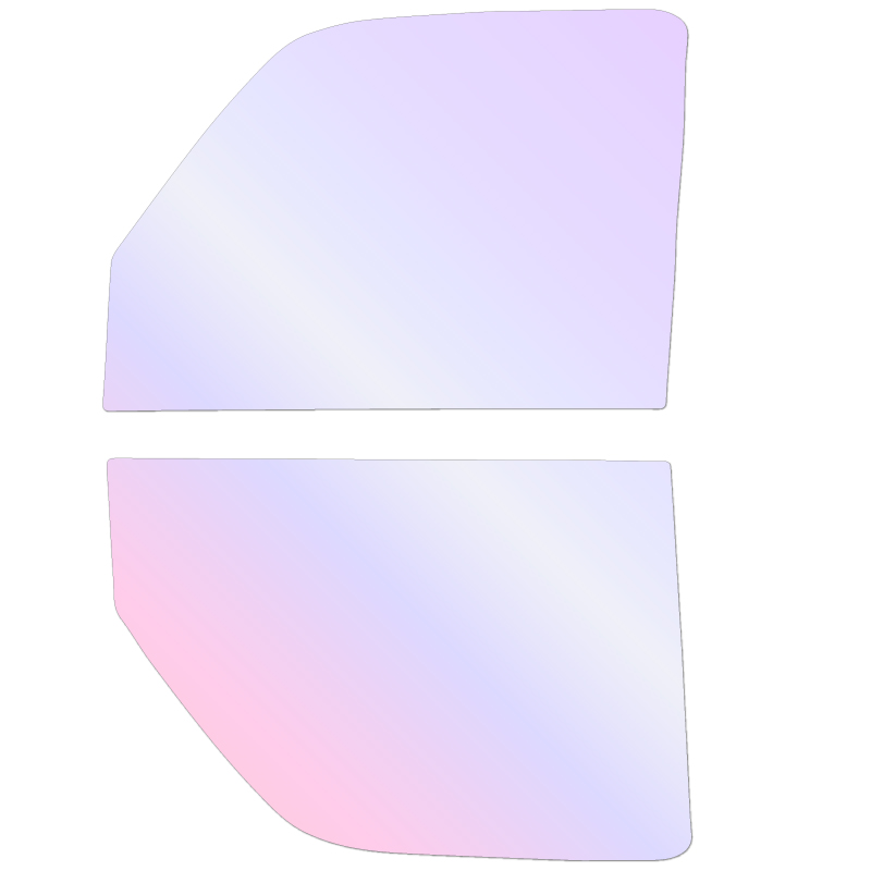 BRAINTEC 遮熱 オーロラ(グロウゴースト91) ホンダ バモス (HM1) カット済みフィルム フロントドアセット : ワールドウインド株式会社 - 通販 - Yahoo!ショッピング