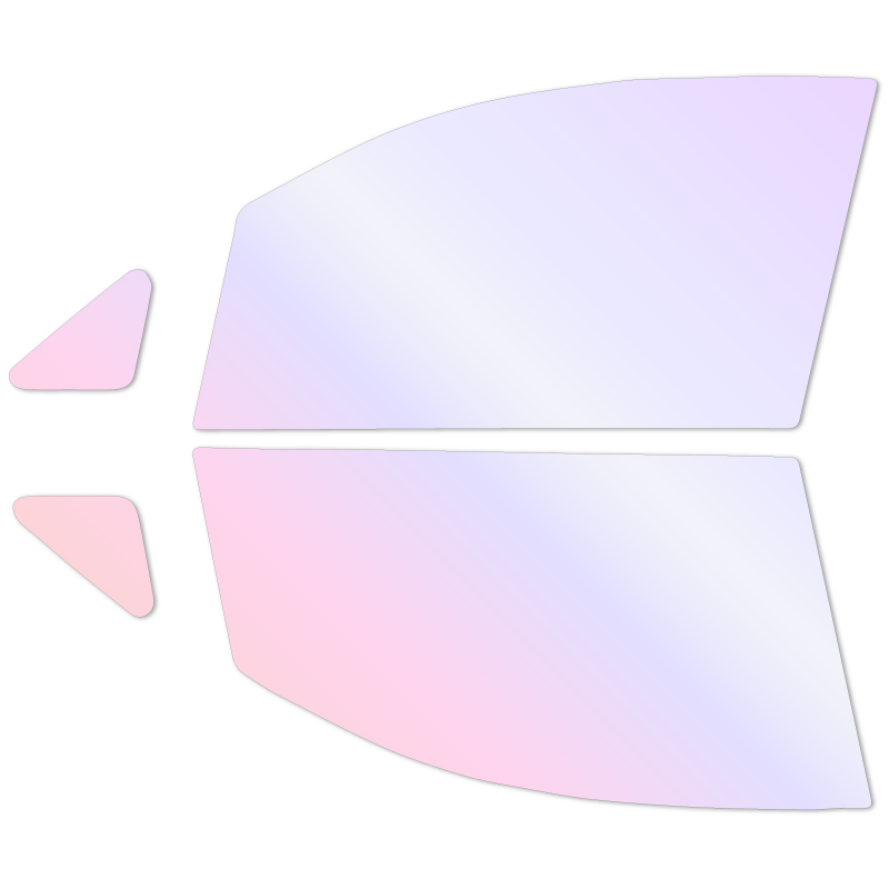 BRAINTEC 遮熱 オーロラ(グロウゴースト91) ホンダ ライフ (JB5) カット済みフィルム フロントドアセット : ワールドウインド株式会社 - 通販 - Yahoo!ショッピング