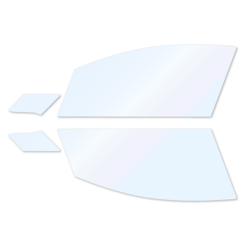 BRAINTEC 遮熱フィルム ファインゴースト90 ホンダ インサイト (ZE2) カット済みフィルム フロントドアセット : ワールドウインド株式会社 - 通販 - Yahoo!ショッピング