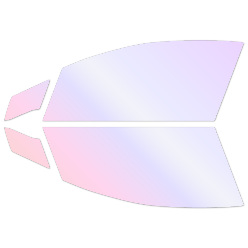 BRAINTEC 遮熱 オーロラ(グロウゴースト91) ホンダ インサイト (ZE2) カット済みフィルム フロントドアセット : ワールドウインド株式会社 - 通販 - Yahoo!ショッピング