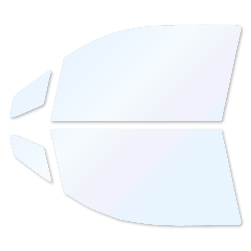 BRAINTEC 遮熱フィルム ファインゴースト90 ホンダ N-WGN(エヌワゴン) (JH1) カット済みフィルム フロントドアセット : ワールドウインド株式会社 - 通販 ...