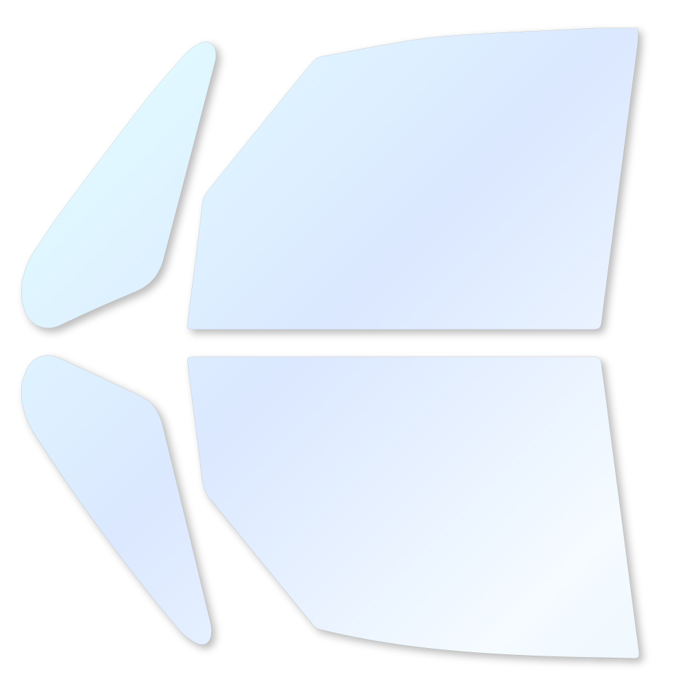 BRAINTEC 遮熱フィルム アイスブルーAR91 ホンダ ステップワゴン スパーダ (RP1) カット済みフィルム フロントドアセット : ワールドウインド株式会社 - 通販 ...