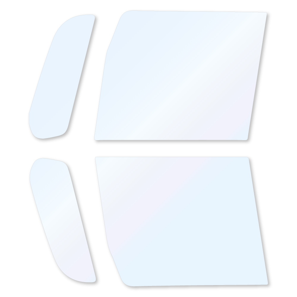 BRAINTEC 遮熱フィルム ファインゴースト90 ホンダ N-BOX(エヌボックス) (JF3) カット済みフィルム フロントドアセット : ワールドウインド株式会社 - 通販 ...