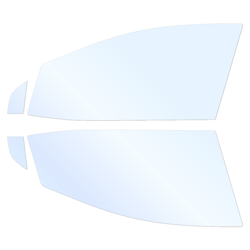 BRAINTEC 遮熱フィルム アイスブルーAR91 ワーゲン ID．4 (E2EBJ) カット済みフィルム フロントドアセット : ワールドウインド株式会社 - 通販 - Yahoo!ショッピング