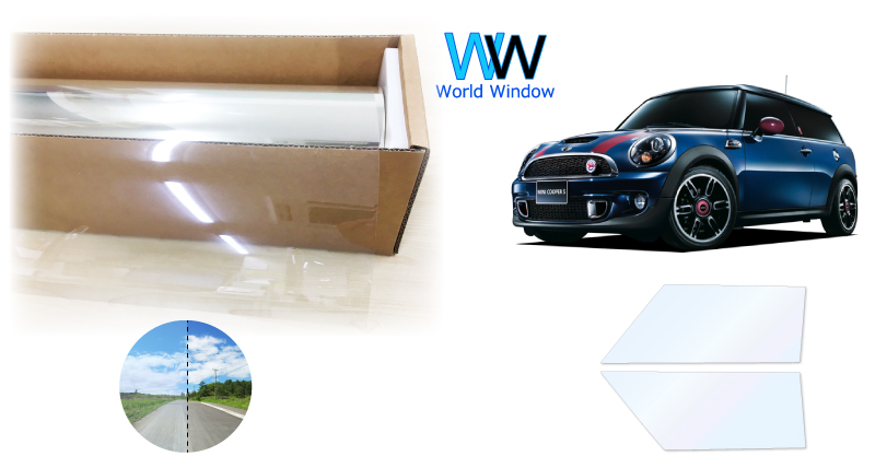 BRAINTEC 遮熱フィルム ファインゴースト90 MINI クラブマン (R55 ML16) カット済みフィルム フロントドアセット : ワールドウインド株式会社 - 通販 - Yahoo ...