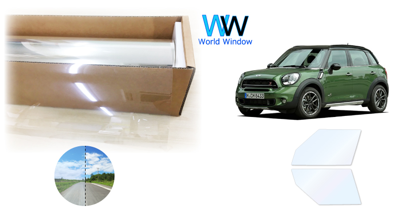 BRAINTEC 遮熱フィルム ゴースト2ネオ MINI クロスオーバー (R60 ZA16) カット済みフィルム フロントドアセット : ワールドウインド株式会社 - 通販 - Yahoo ...