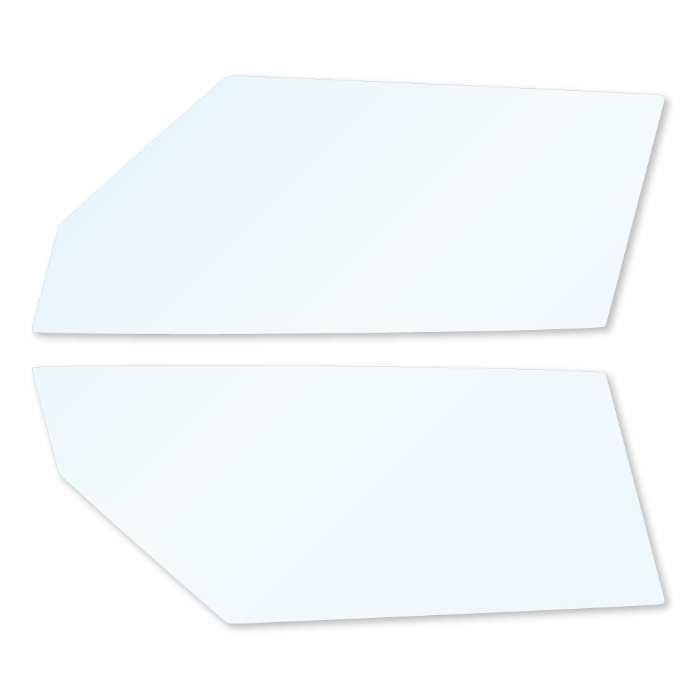 BRAINTEC 透明遮熱フィルム スーパーUV400IR87 MINI ペースマン (R61 SS16) カット済みフィルム フロントドア ...