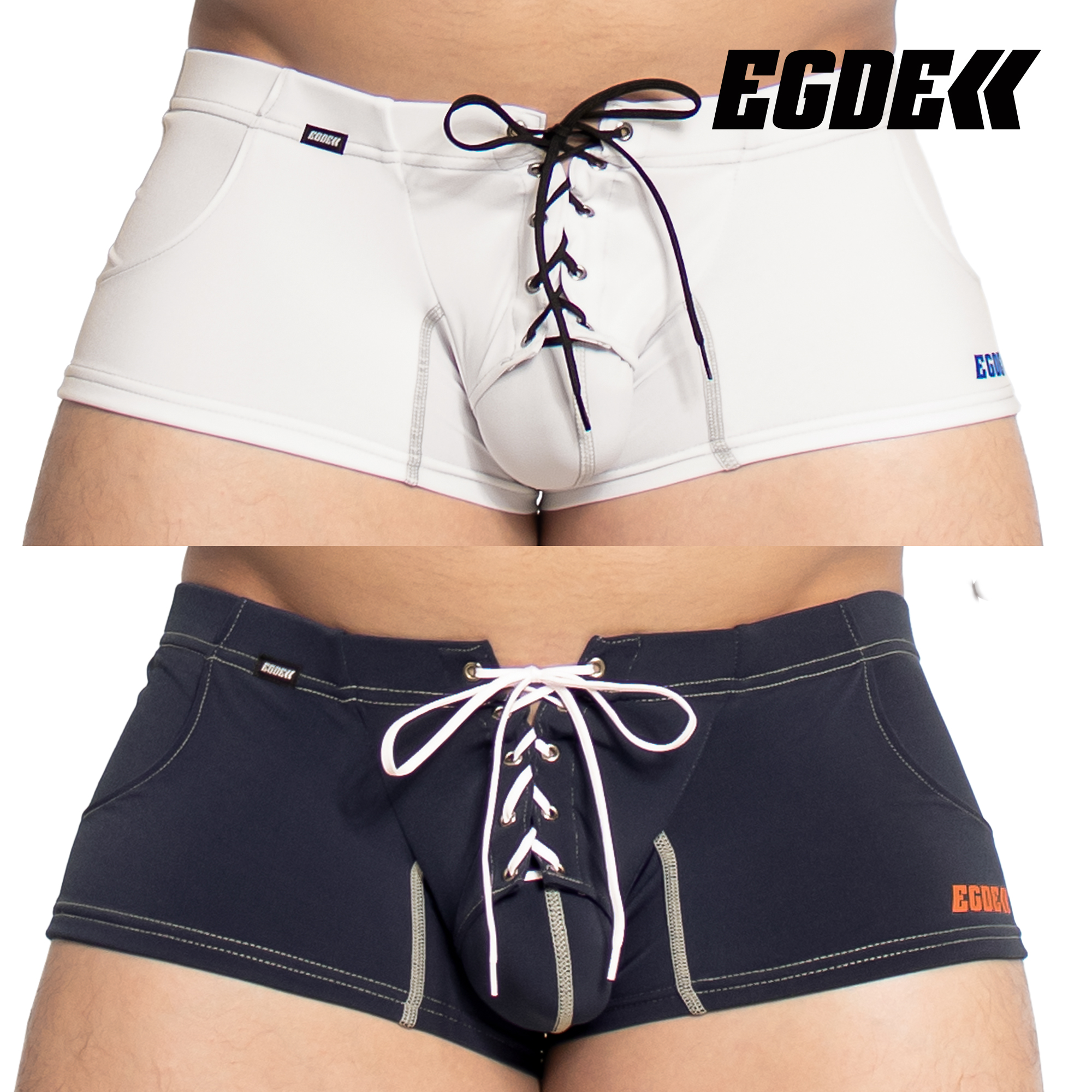 【3818】EGDE≪ LACE UP スーパーローライズ ショートボクサー : EGDE - 通販 - Yahoo!ショッピング