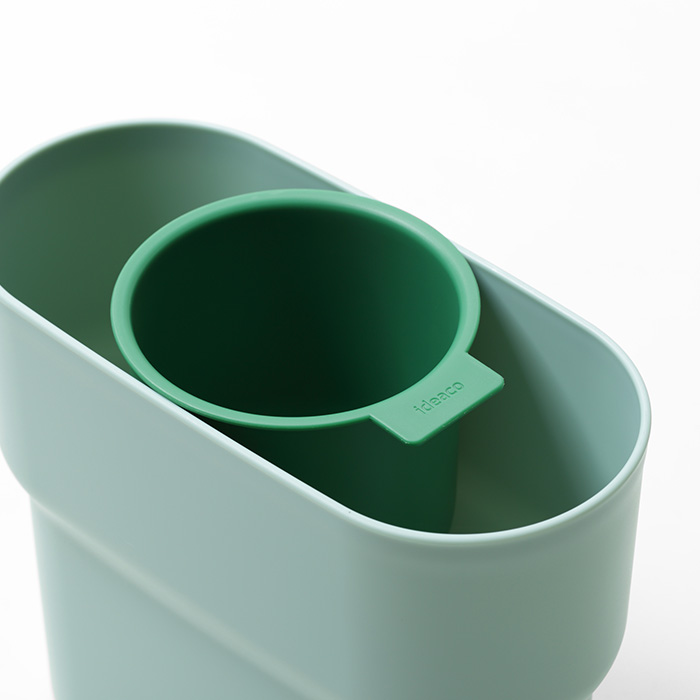 ideaco niko 分別ゴミ箱 イデアコ ゴミ箱 分別 フタなし コンパクト 省スペース デスク パウダールーム 洗面台 モダン おしゃれ : くらしのもり Yahoo!ショッピング店 ...