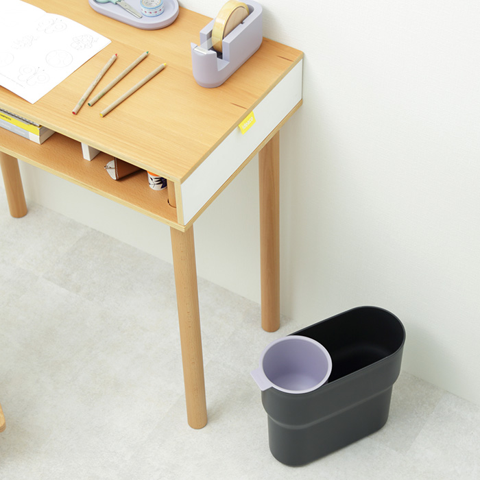 ideaco niko 分別ゴミ箱 イデアコ ゴミ箱 分別 フタなし コンパクト 省スペース デスク パウダールーム 洗面台 モダン おしゃれ : くらしのもり Yahoo!ショッピング店 ...