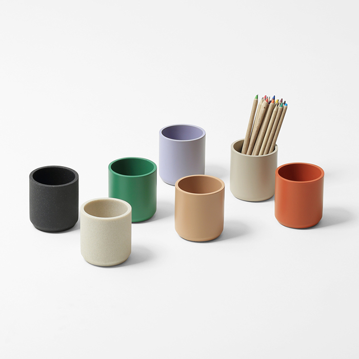 ideaco penstand (ペンスタンド) イデアコ ペン立て ペンスタンド 文房具入れ デスク収納 鉛筆 ペン 小物入れ インテリア 北欧 ナチュラル 滑らない おしゃれ : くらしの ...