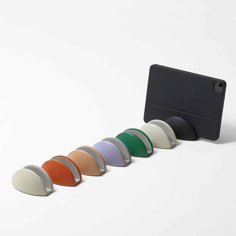 ideaco tablet stand タブレットスタンド タブレット iPad コンパクト ホワイト ベージュ テラコッタ パープル グリーン ブラック イデアコ : くらしのもり ...