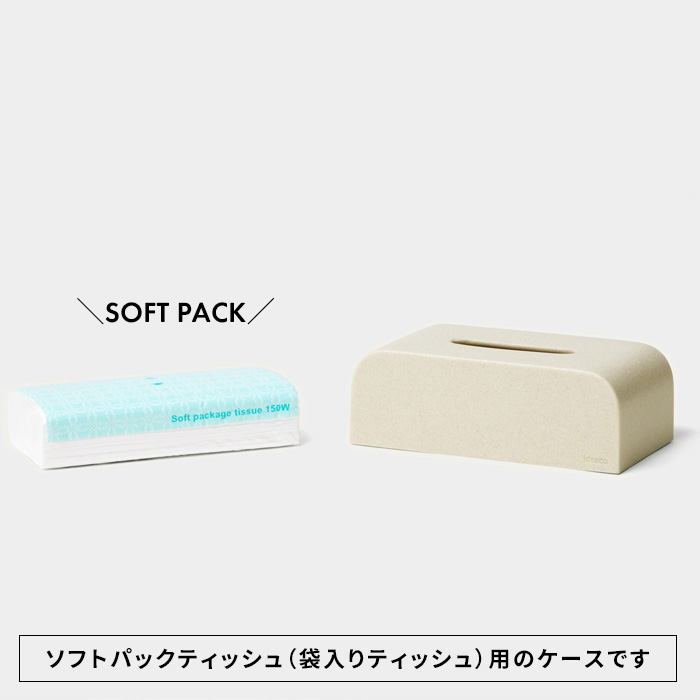 ideaco tissue case SP (ティッシュケースソフトパック) イデアコ ティッシュケース ソフトパック用 袋ティッシュ エコパック : くらしのもり Yahoo!ショッピング店 ...