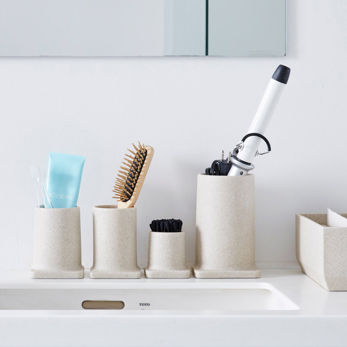 ideaco Tsutsu L ( ツツ ) オーガナイザー リビング 洗面 キッチン 収納 小物入れ ペン立て キッチンツール カトラリー ホワイト ブラック おしゃれ イデアコ : くらし ...