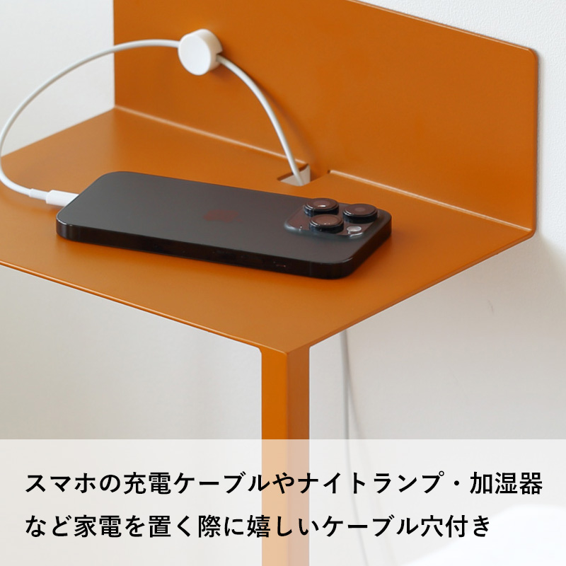 ideaco（イデアコ） ウォールテーブル B5 WALL Table B5 ホワイト ブラウン オレンジ ネイビー ID436SWH ID436BR ID436TAN ID436NV ...