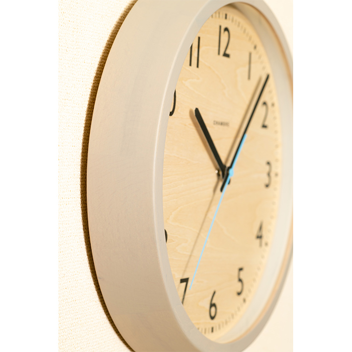 特典付 INTERZERO インターゼロ DROP CLOCK ドロップクロック ウォームグレイ CH-039GY 時計 壁掛け 北欧 おしゃれ シンプル ウォールクロック : くらしのもり ...