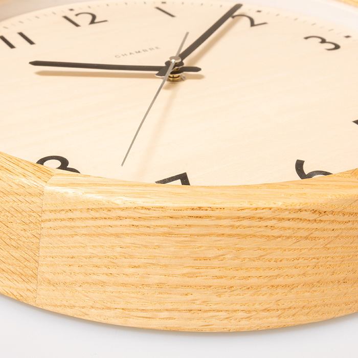 特典付 INTERZERO インターゼロ DROP CLOCK ドロップクロック OAK オーク 電波時計 時計 壁掛け 掛け時計 シンプル 北欧 おしゃれ CH-039OA : くらしのもり ...