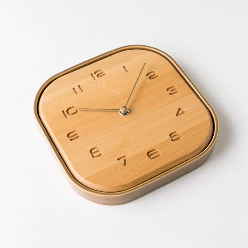 特典付 インターゼロ TOUKI CLOCK トウキクロック 壁掛け時計 置き時計 CH-061LB CH-061WH CH-061CM 静音 シンプル 陶器 美濃焼 無垢材 天然木 日本製 ...