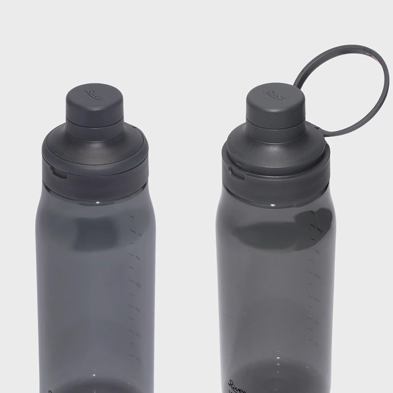 リバーズ LOOP AIR ループ エア 850 ウォーターボトル クリアボトル 水筒 軽量 850ml 目盛り おしゃれ 持ち手 ...