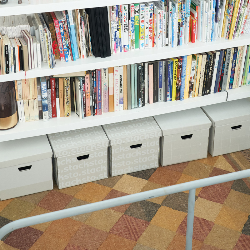 ジョードロップ stacksto 収納ボックス クラフトボックス 折りたたみ おしゃれ フタ付き フラップ ダンボール 北欧 jawdrop スタックストー :stk-jawdrop:くらしの ...