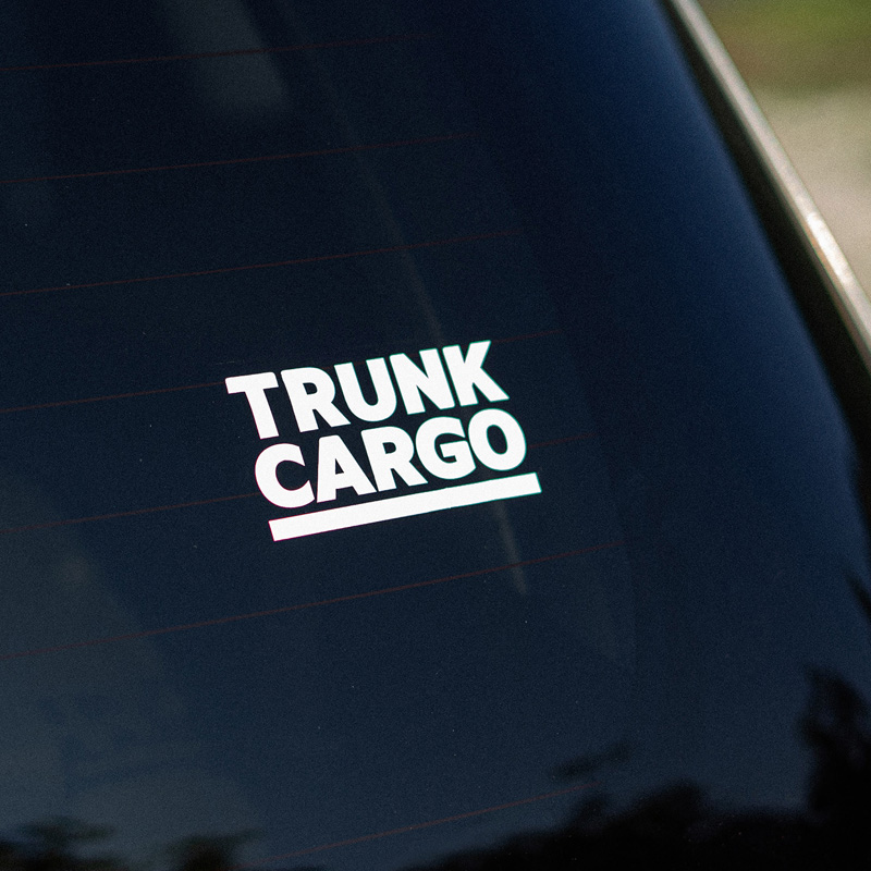TRUNK CARGO カッティングステッカー ステッカー シール トランクカーゴ 装飾 飾り 貼る 雑貨 RISU リス : くらしのもり ...