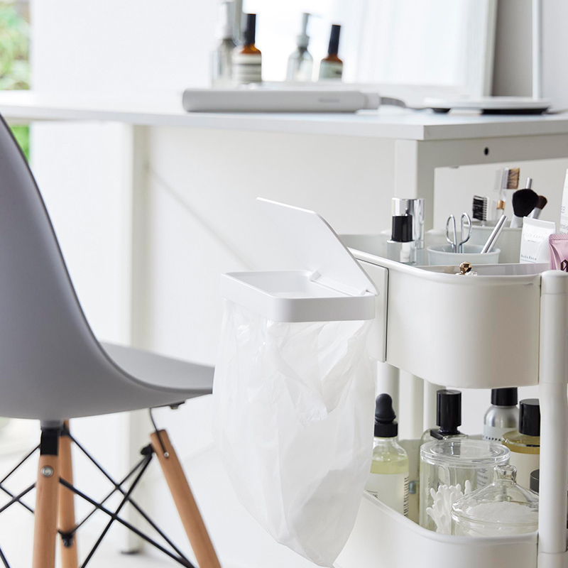 tower 特典付 山崎実業 ワゴンに付けられるマグネット蓋付きポリ袋ホルダー タワー 公式 マグネット レジ袋 簡易ゴミ箱 1701 1702 白 黒 : くらしのもり Yahoo ...