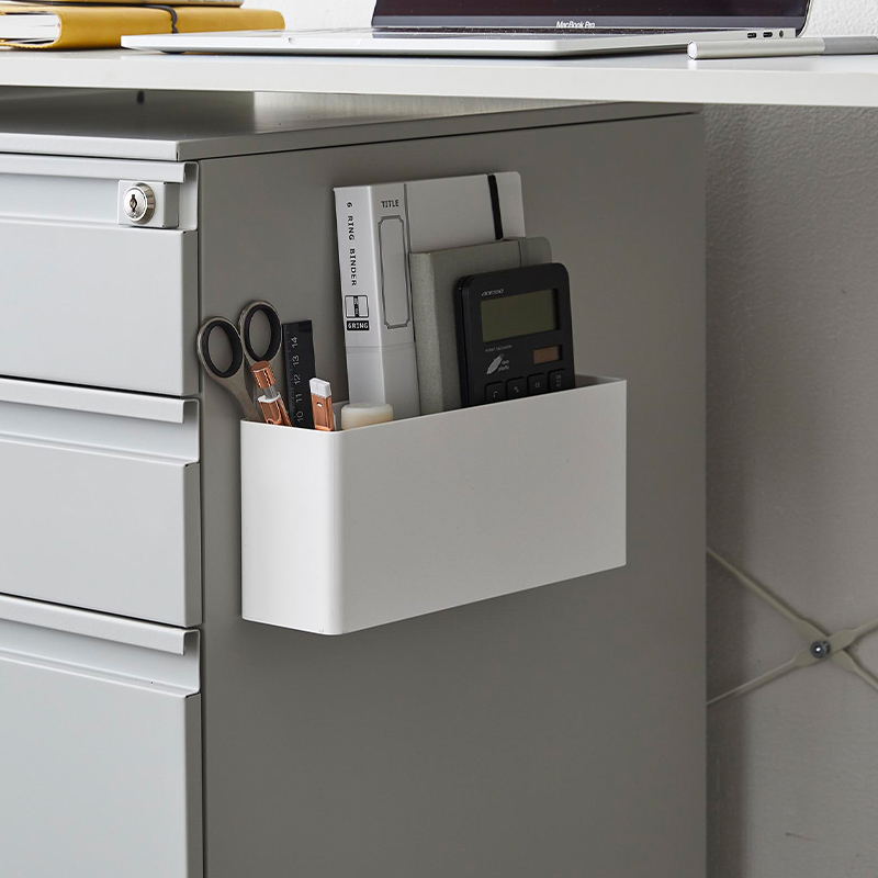 山崎実業 特典付 Plate フィルムフックストレージボックス プレート ワイド 収納ラック キッチン収納 浮かせる整理用品 フック付き 白 2127 公式 : くらしのもり Yahoo ...