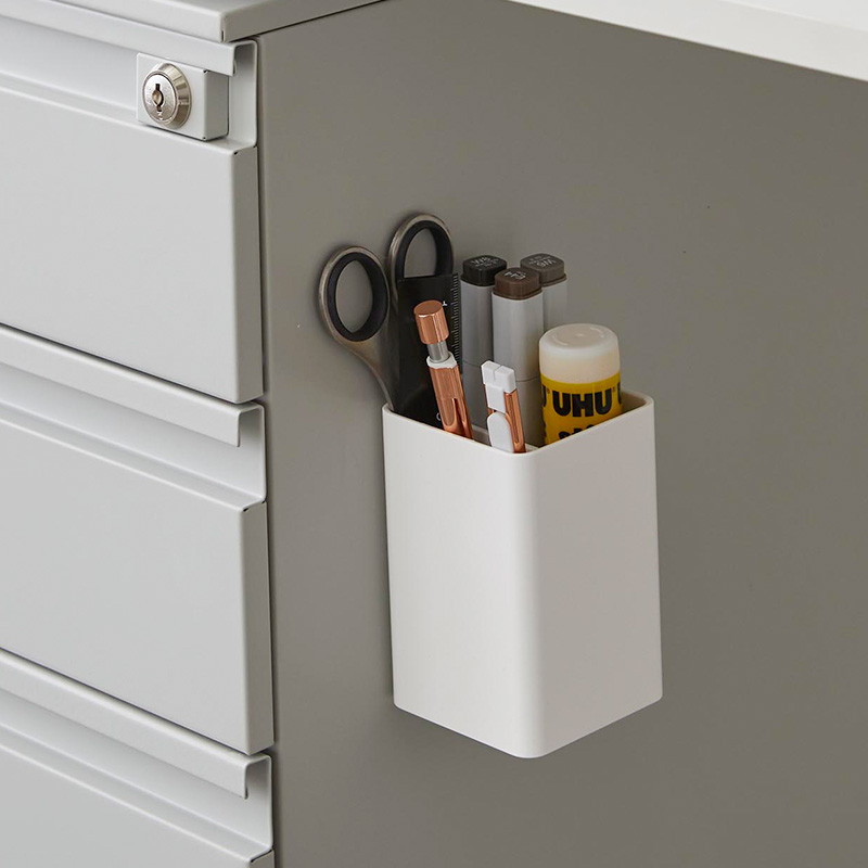 山崎実業 MIST フィルムフックストレージボックス ミスト スクエア ホワイト 収納ラック キッチン収納 浮かせる整理用品 フック付き 白 2170 :yj-2170:くらしのもり ...