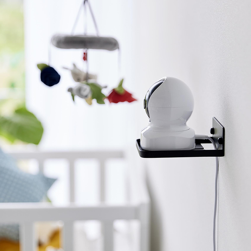 山崎実業 ウォール見守りカメララック スマート 石こうボード壁対応 Smart 棚 台 壁付け ベビーモニター ペットカメラ ホワイト ブラック 4088 4089 新商品 公式 : yj ...