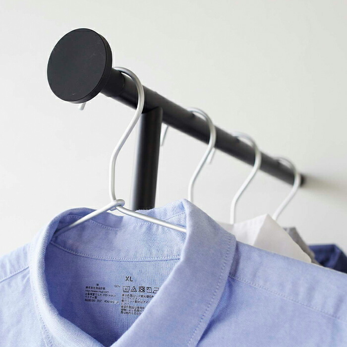 山崎実業 特典付 スリムコートハンガー フレーム frame ハンガーラック 壁掛け 省スペース 衣類スチーマー 白 黒 公式 6145 6146 : くらしのもり Yahoo!ショッピング店 ...