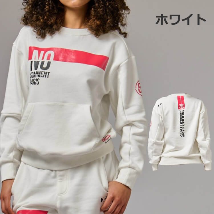 NO COMMENT PARIS (ノーコメントパリ) NC スポーツ クルーネックプルオーバー NCP SPORTSCREW NECK PULLOVER スウェット NCP-SWM0001 ...
