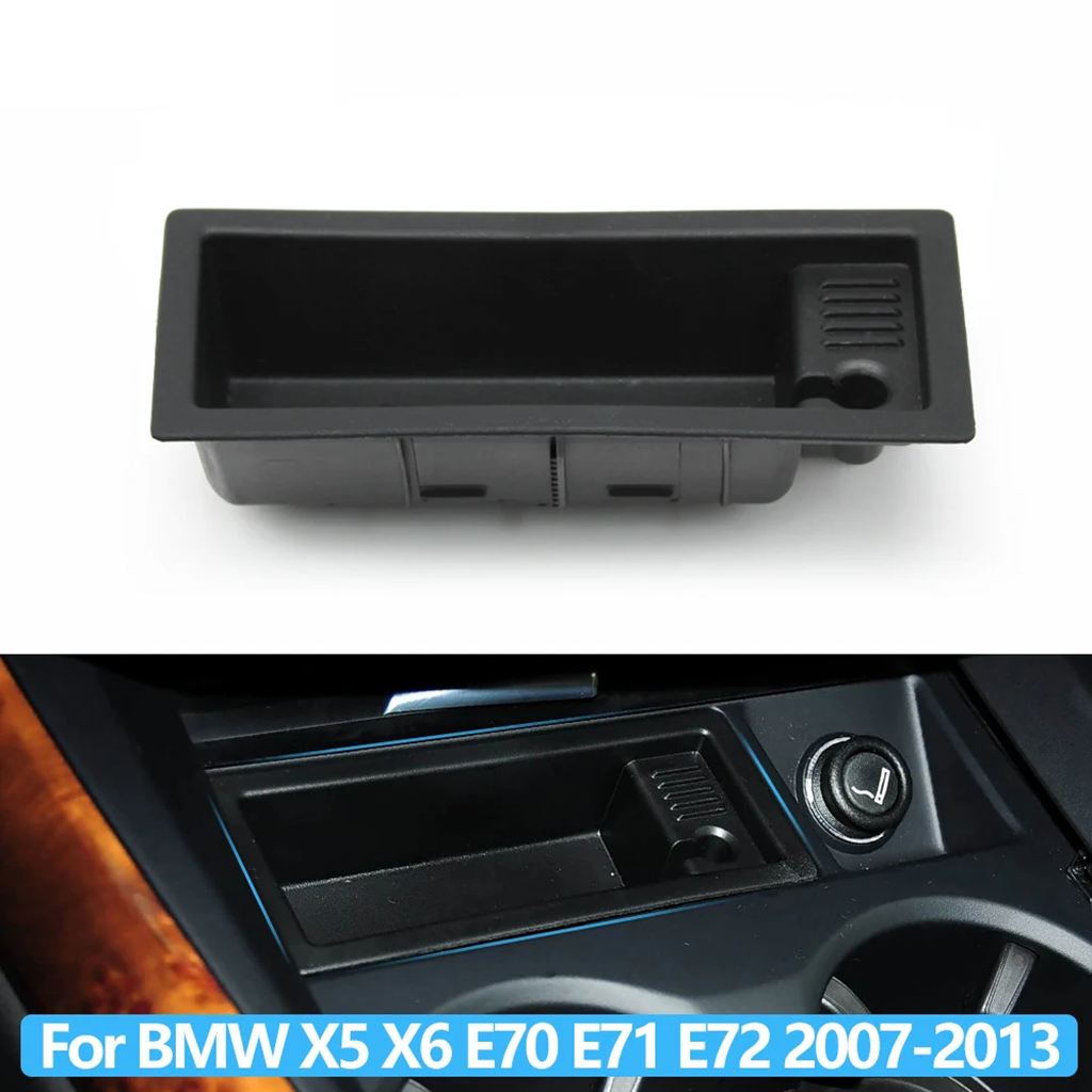 【並行輸入品】フロントセンターコンソール挿入灰皿ライナー BMW X5 X6 E70 E71 E72 2007-2013 ...
