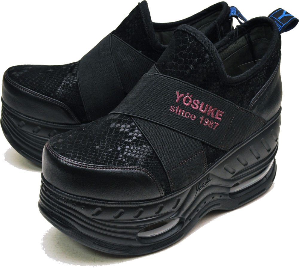 YOSUKE ヨースケ 厚底スニーカー レディース 歩きやすい 8cm厚底ソール ソックススニーカー : ヨースケ公式 ヤフーショップ ...
