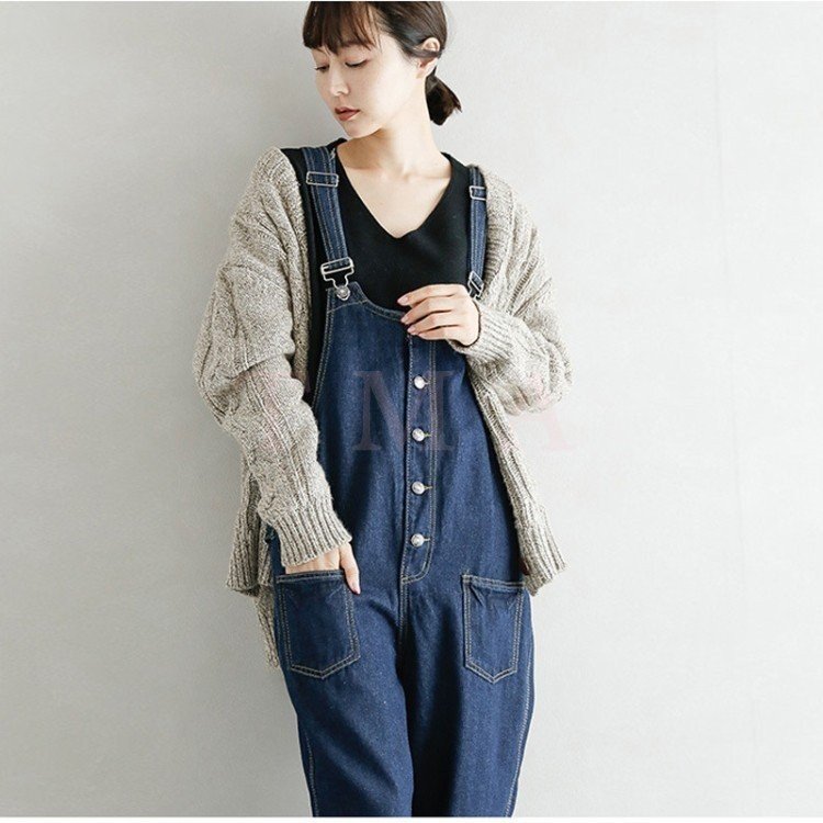 サロペット オーバーオール レディース ワイトパンツ ロングパンツ