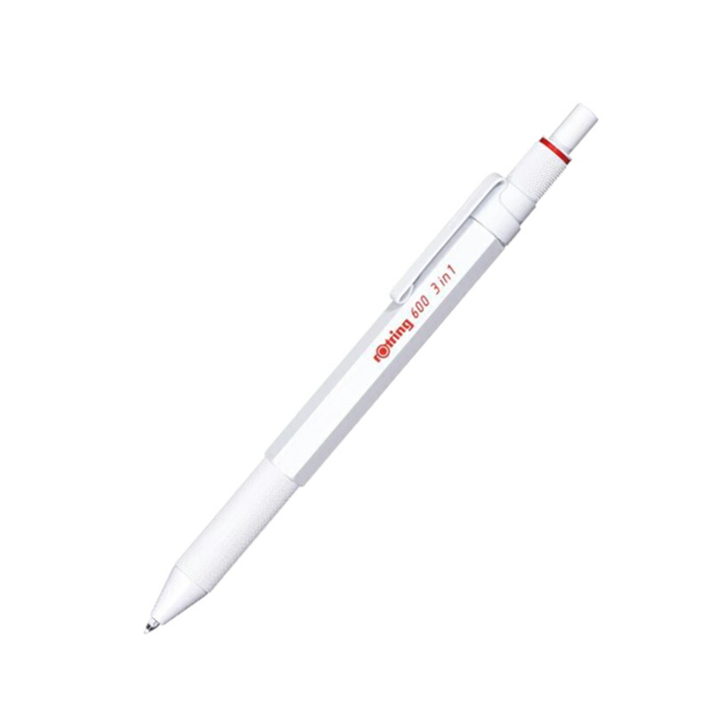 ロットリング ROTRING マルチペン 600 3in1 ボールペン(黒・赤)細字F+ペンシル0.5mm 2159367/2159368/2164108/2164109/2149494 筆記 ...