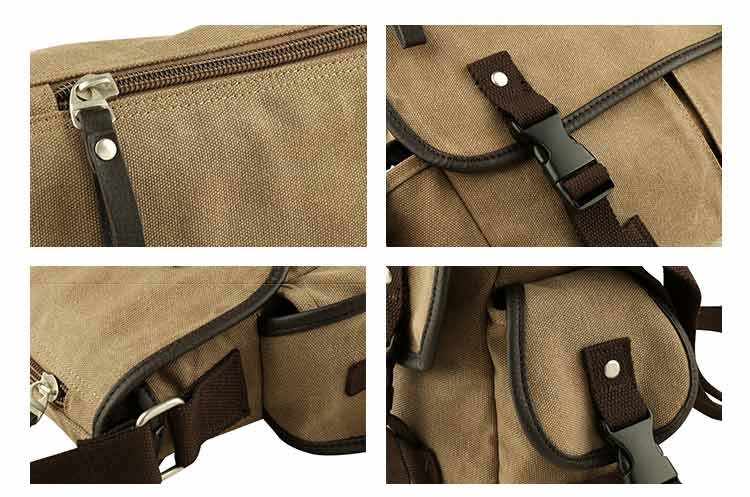 ショルダーバッグ メンズ 斜めがけ 2way 帆布 帆布バッグ キャンパス