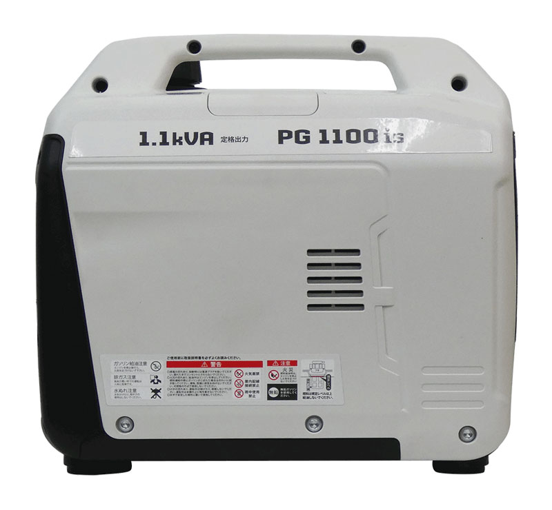 POWERTECH パワーテック インバーター発電機 1.1kVA PG1100is PGシリーズ ガソリン発電機 ハイパワー 軽量 静音設計 ガソリンエンジン 小型 家庭用 停電時 非常用 ...