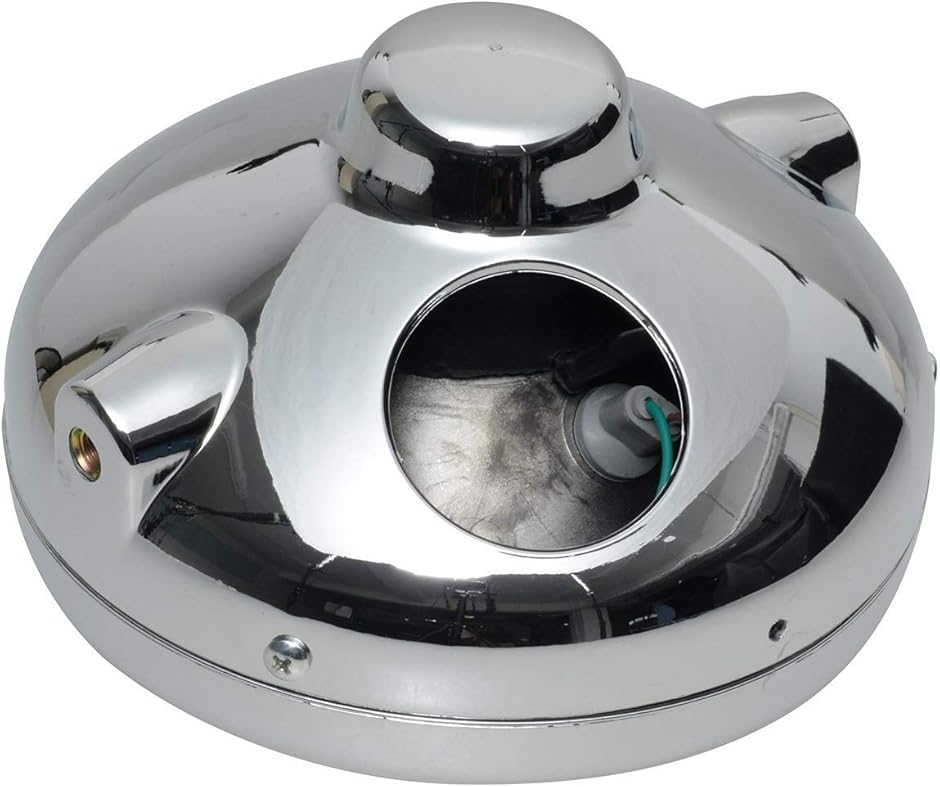 CB400SF NC31 GB250 ヘッドライト VRX400 ジェイド250 JADE MC10 MC23 メッキ 180mm 丸 ...
