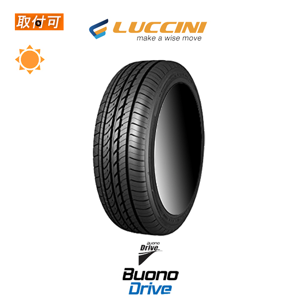 ルッチーニ Buono Drive 155/65R14 75H サマータイヤ 1本 :x1si-std-buonodrive-155 ...