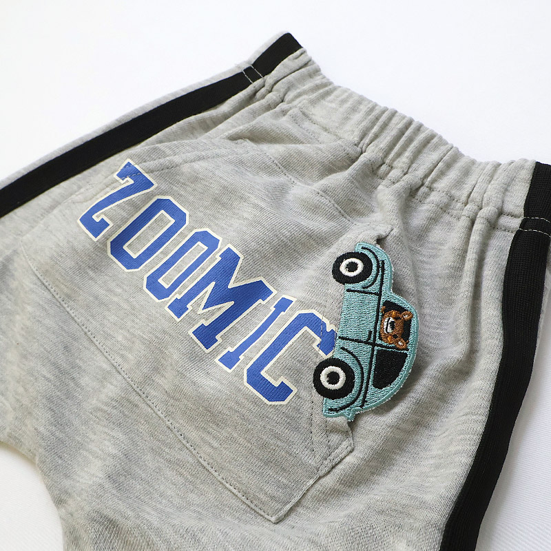ZOOMIC（ズーミック） キッズ ロングパンツ ライン 男の子 女の子 ミニ裏毛 ZOOMIC 80 90 95 100 110 120 130 ベビー ズボン サルエル リブ ボトムス ...