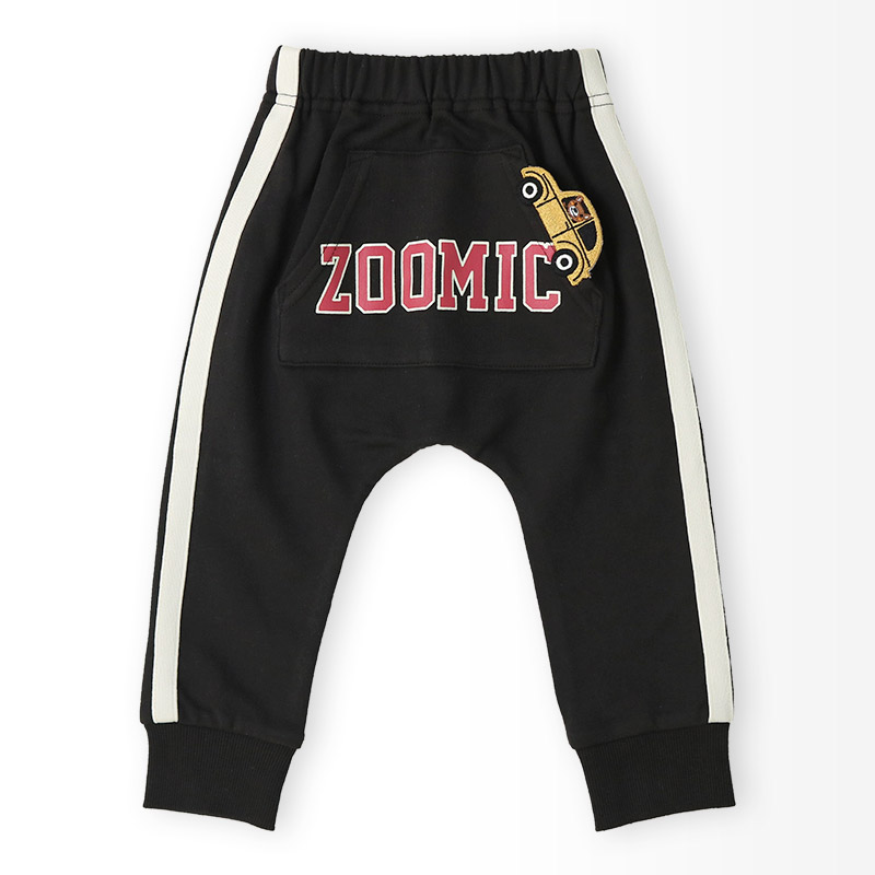 ZOOMIC（ズーミック） キッズ ロングパンツ ライン 男の子 女の子 ミニ裏毛 ZOOMIC 80 90 95 100 110 120 130 ベビー ズボン サルエル リブ ボトムス ...