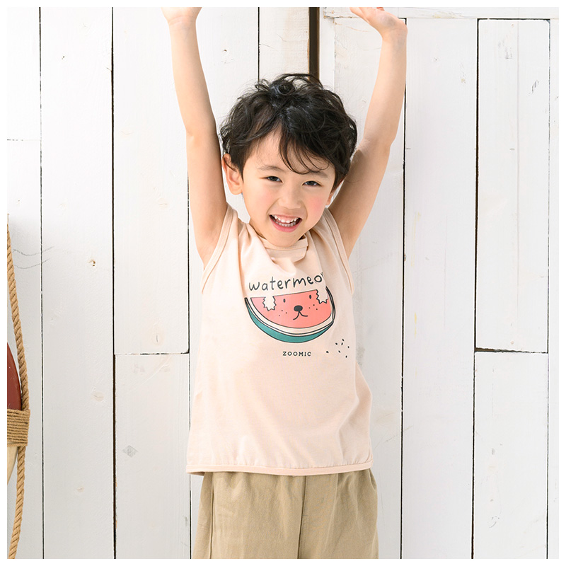 ZOOMIC Tシャツ 子供服 トップス ズーミック 犬 夏服 スイカ 80cm 90cm 95cm 100cm 110cm 120cm 130cm ZOODOG キッズ ベビー ...
