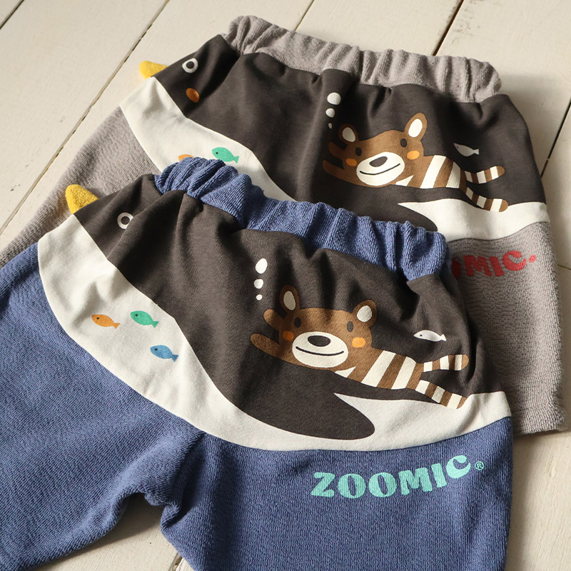 ZOOMIC キッズ 5分丈パンツ ハーフパンツ 男の子 女の子 イージーパンツ ズーミック ベビー ストレッチ ズボン ボトムス 短パン ジャカード : ZOOLAND - 通販 ...