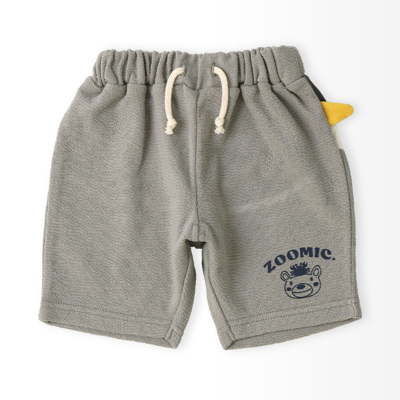 ZOOMIC キッズ 5分丈パンツ ハーフパンツ 男の子 女の子 イージーパンツ ズーミック ベビー ストレッチ ズボン ボトムス 短パン ジャカード : ZOOLAND - 通販 ...