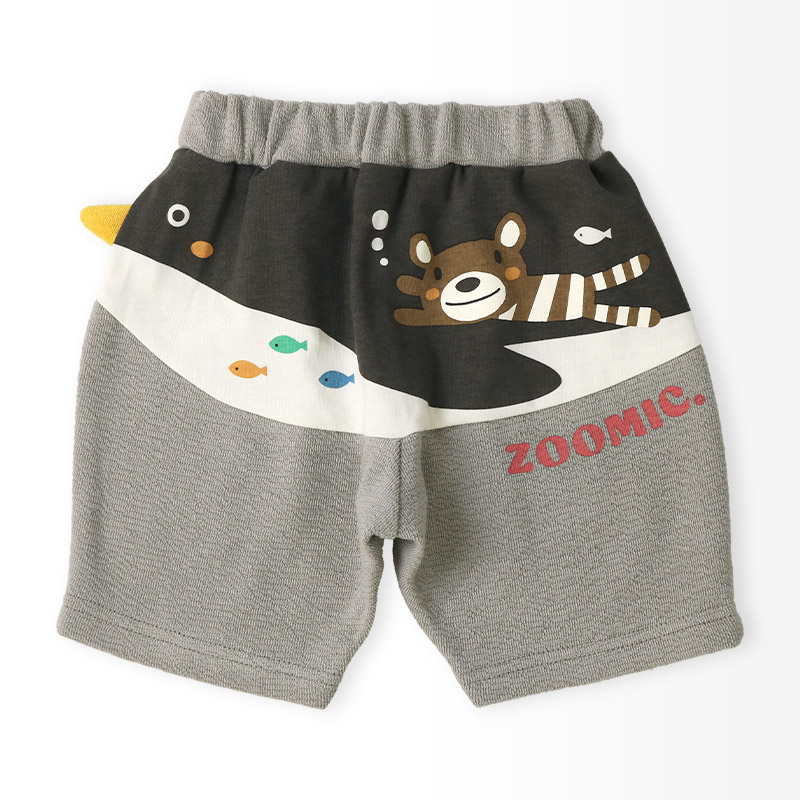 ZOOMIC キッズ 5分丈パンツ ハーフパンツ 男の子 女の子 イージーパンツ ズーミック ベビー ストレッチ ズボン ボトムス 短パン ジャカード : ZOOLAND - 通販 ...