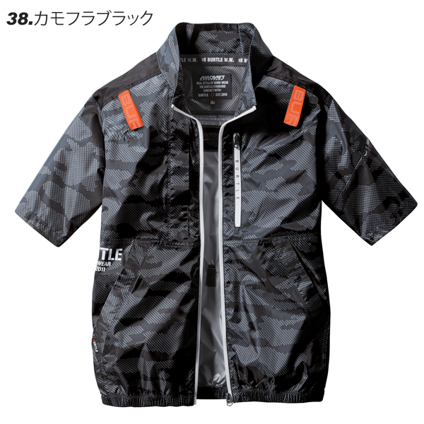 バートル AC2016 AC半袖ブルゾン＜服のみ＞ :b-2016wear:ズームオンラインショップ - 通販 - Yahoo!ショッピング