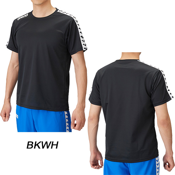アリーナ（arena） 男女兼用 プールサイドウェア チームラインTシャツ AS6SHT10U : スポーツジュエン 総合館 - 通販 - Yahoo!ショッピング
